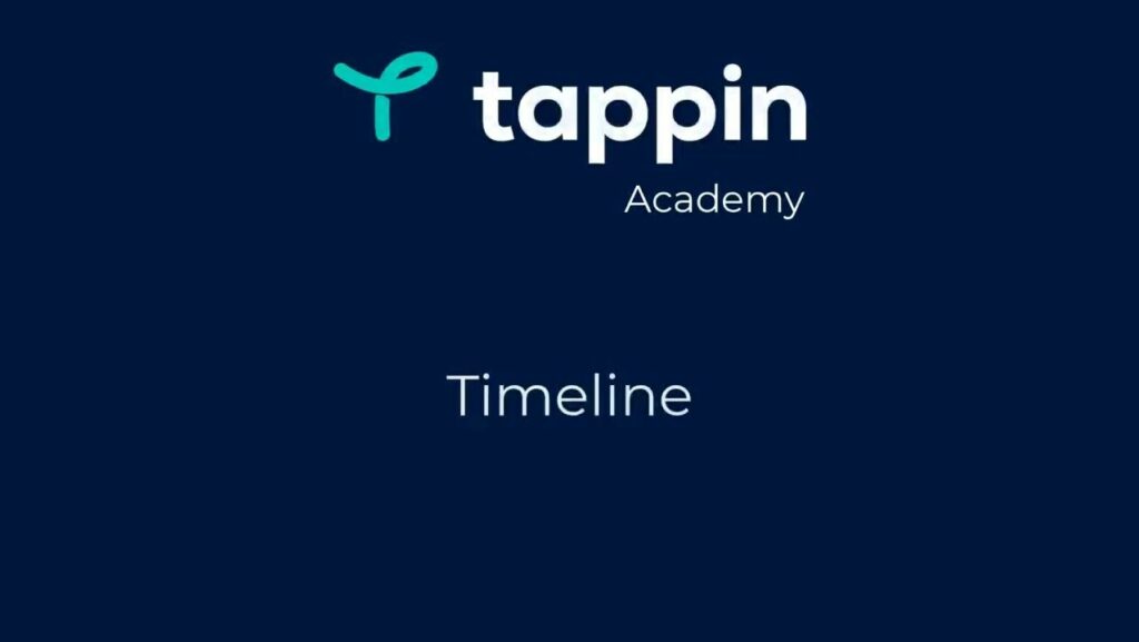 User timeline – Tappin Academy